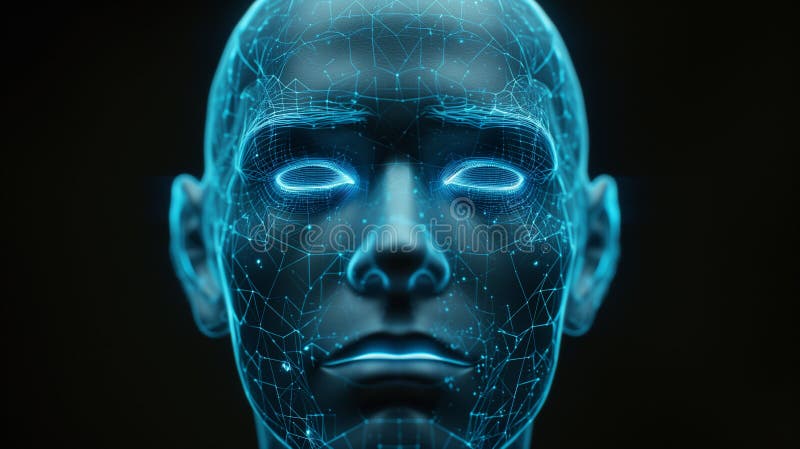 Digital Entity stock illustration. Illustration of human - 317100906