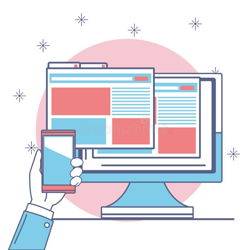 Digital Envelope Icon Vector Design Stock Vector - Illustration of ...