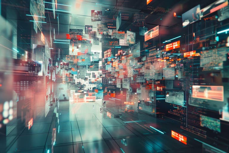 Fragmented Information Stock Illustrations – 578 Fragmented Information ...