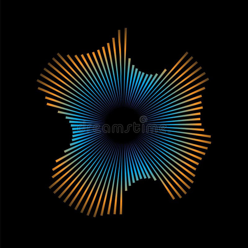 Digital EQ Music Equalizer. Sound Wave Design Element. Speaking Sound ...