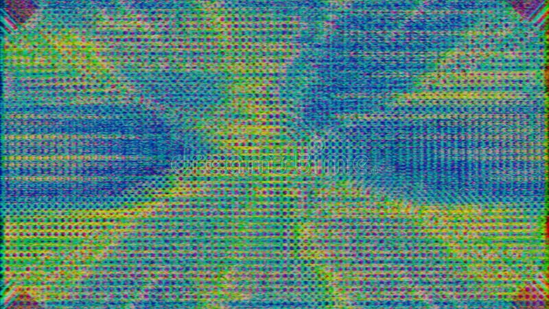 Digital Error Data Futuristic Cyberpunk Glittering Background. Stock ...