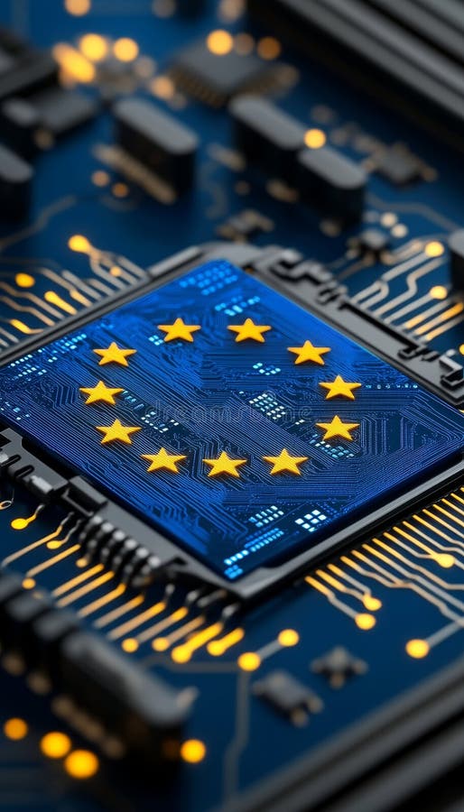 Digital Europe Network of Stars. Integrated Circuits, Data Flow, and ...