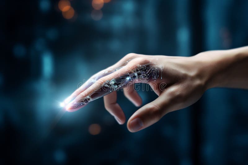 Digital Evolution in Human Touch, Cybernetic Finger Pointing, Embracing ...