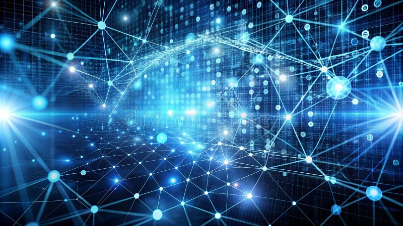 Digital Evolution A Tapestry Of Binary Threads Generative Ai Stock