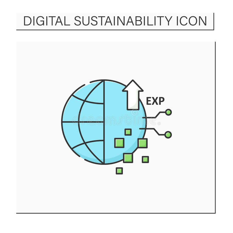 Icon Digital Sustainability Stock Illustrations – 2,255 Icon Digital ...