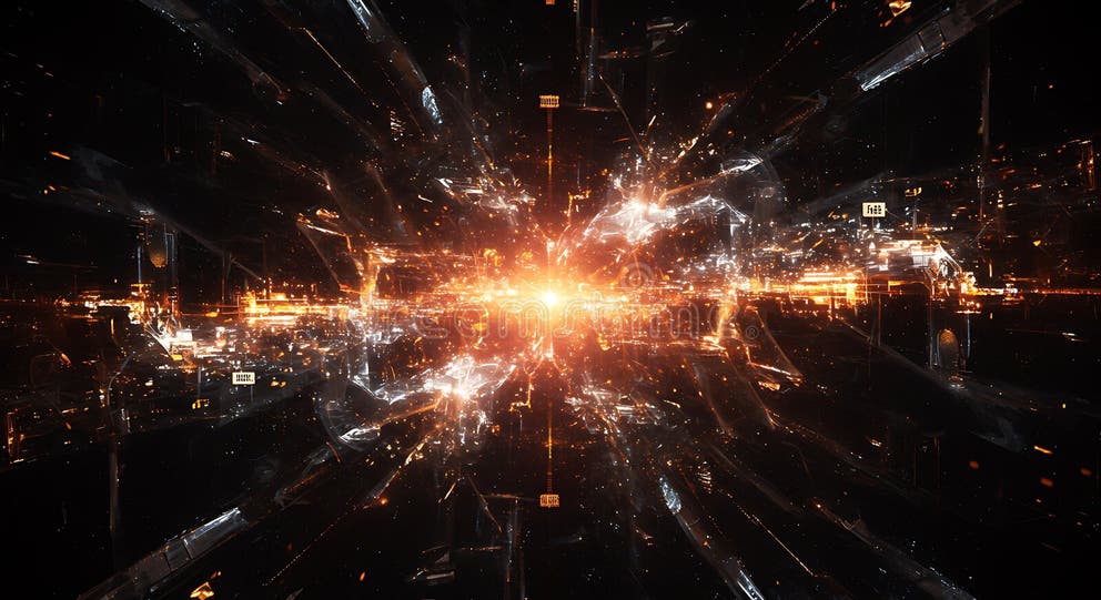 Massive Data Transmission Stock Illustrations – 564 Massive Data ...