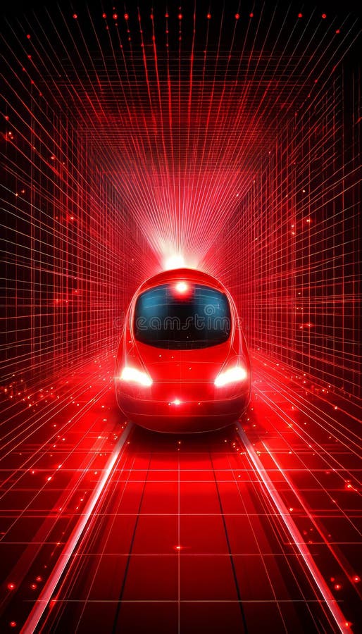 Digital Express, High-Speed Rail in Cyberspace, Futuristic ...