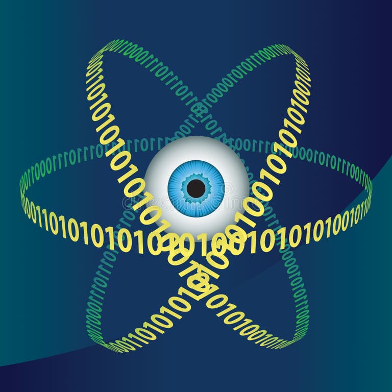 Atom Eye Stock Illustrations – 1,712 Atom Eye Stock Illustrations ...