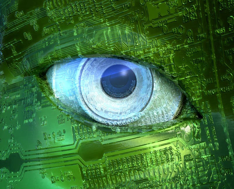 Digital Technology stock illustration. Illustration of electrical ...