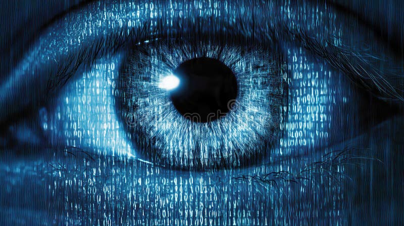 Digital Eye Data Vision Artificial Intelligence Humancomputer Interface ...