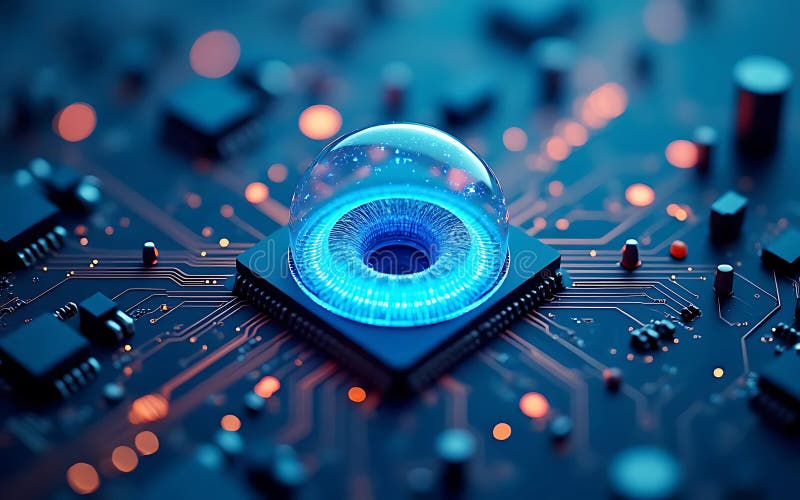 Machine Vision Eye Machine Stock Illustrations – 2,994 Machine Vision ...