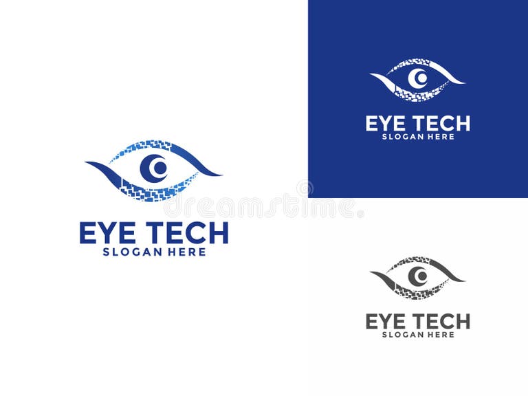 Digital Eye Tech Logo Vector Design Template. Vision Futuristic Logo ...
