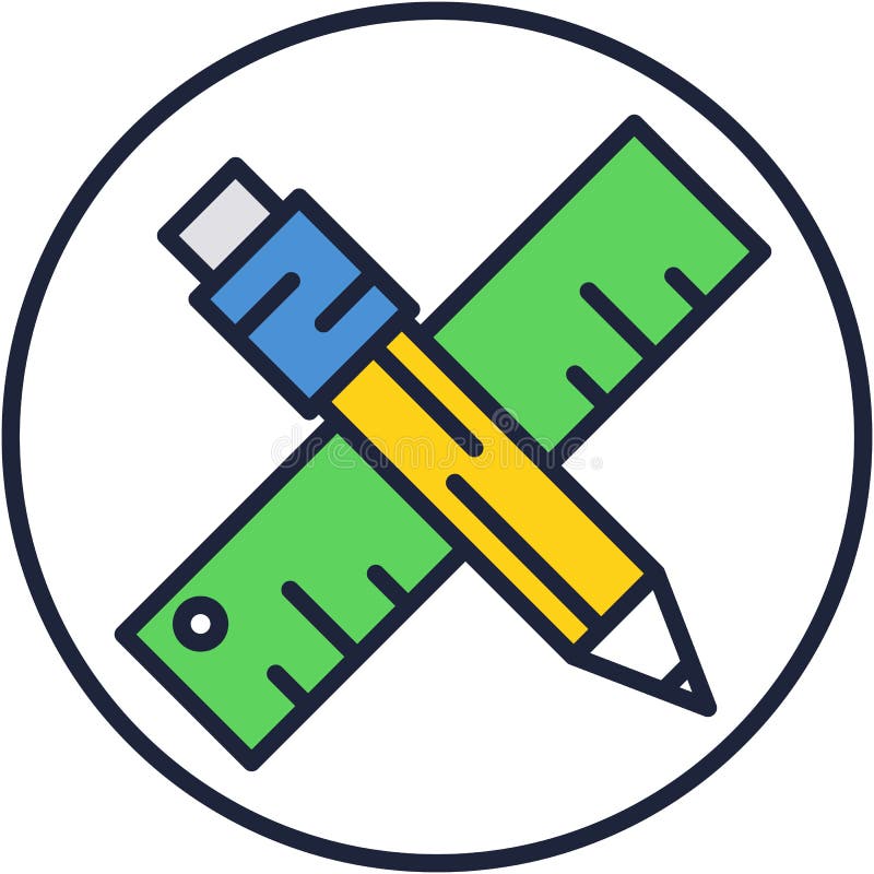 Vector set of ruler stock vector. Illustration of hand - 118135844