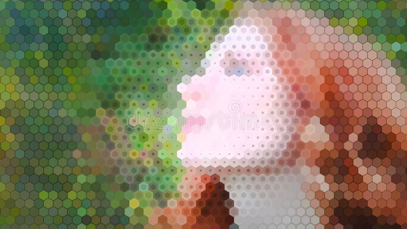 Color Distorted Abstract Portrait of a Female Stock Photo - Image of ...