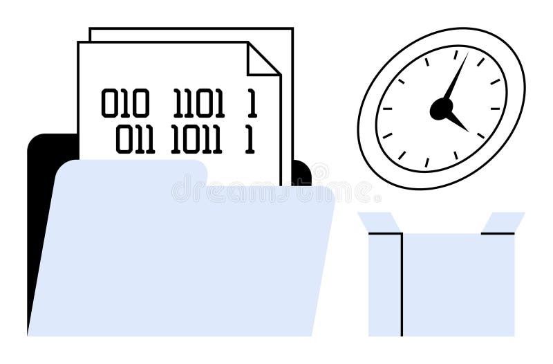 Digital Archive Data Organization Stock Illustrations – 3,545 Digital ...