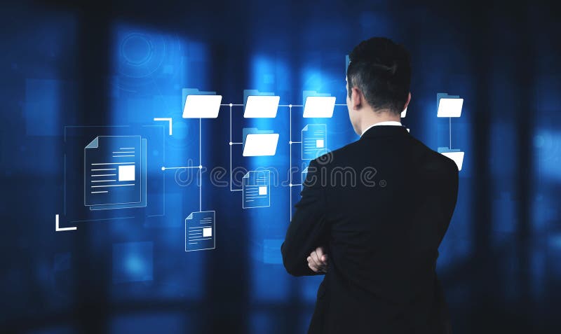 Digital File Directory and Folder Organization Structure Vouch Stock ...