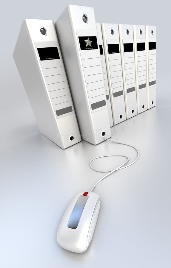 Digital files stock illustration. Illustration of file - 146915048