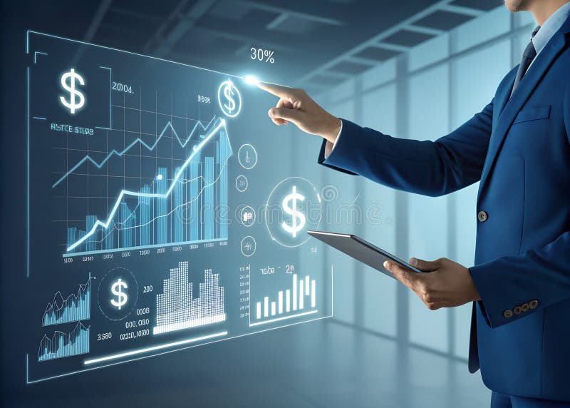 Digital Finance Excellence Interactive Financial Dashboard with Key ...