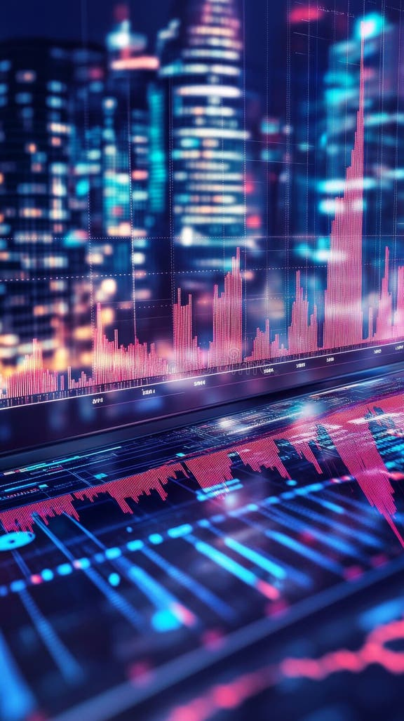 Digital Financial Analysis with Graphical Visualization and Neon City ...