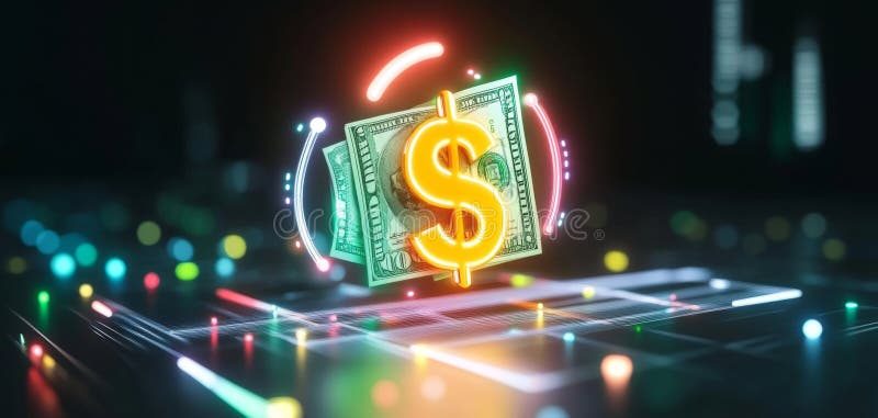 Digital Financial Growth and Portfolio Management Visualized with ...