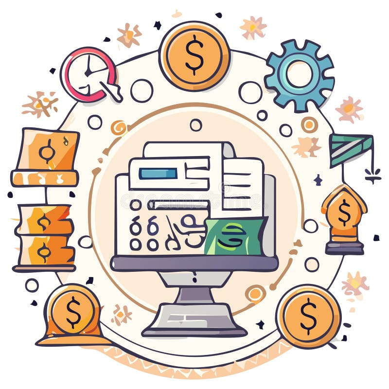 Digital Financial Management Stock Illustrations – 120,065 Digital ...