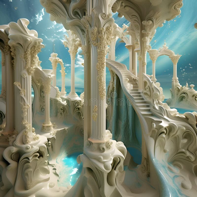 Digital Fine Art Work with Abstract Another Civilizations or 4th ...