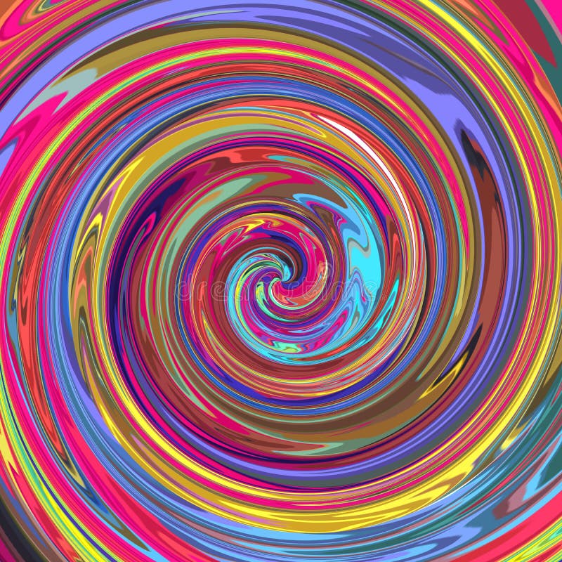 Multicolour Om Background and Digital Painting Stock Illustration ...