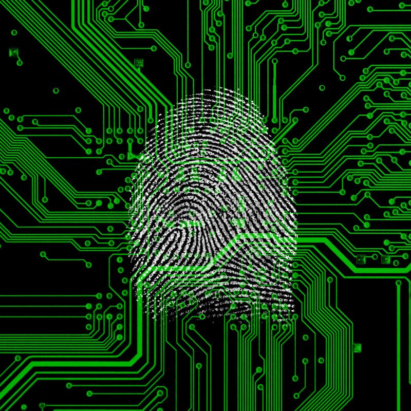 Digital fingerprint stock illustration. Illustration of computer - 8919197 Digital fingerprint stock illustration. Illustration of computer - 8919197