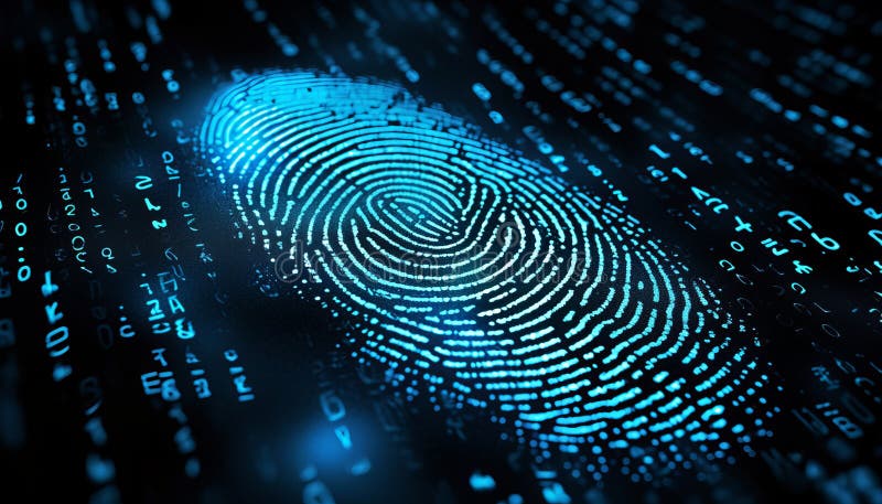 Fingerprint Font Stock Illustrations – 969 Fingerprint Font Stock ...