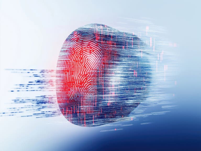 Advanced Biometric Identification Process Stock Illustrations – 147 Advanced Biometric ...