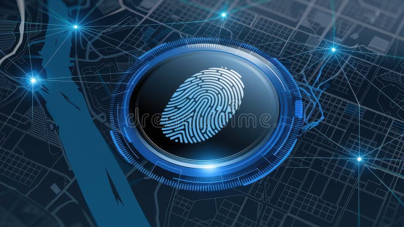 Fingerprint Overlay Stock Illustrations – 651 Fingerprint Overlay Stock ...