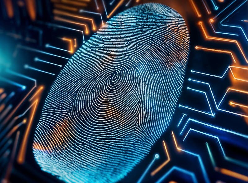Digital Fingerprint and for Identity Verification Security Blocking ...