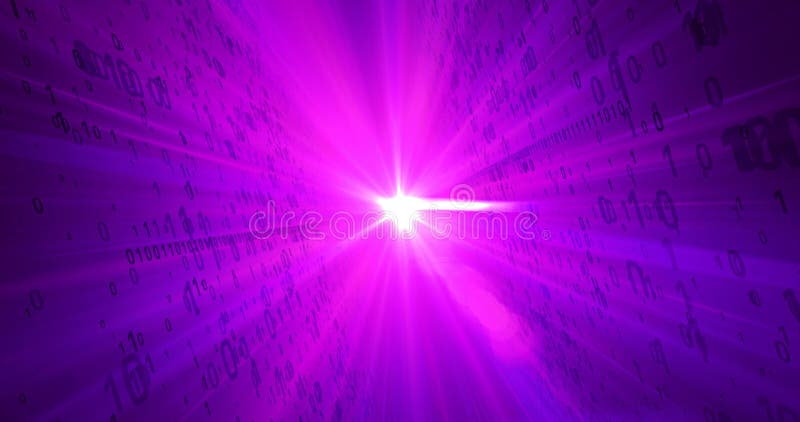 Digital Fire - Technology Background Stock Illustration - Illustration ...