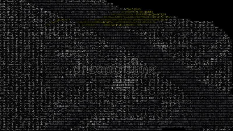 Digital Flag with EY Logo on the Screen. Editorial Looping Animation ...