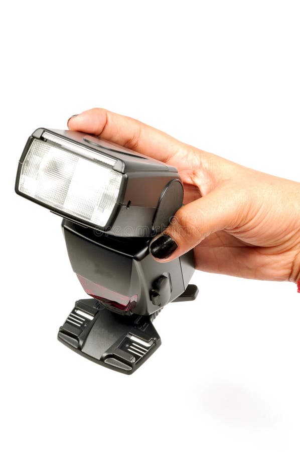 Digital flash stock photo. Image of lamp, professional - 9900136