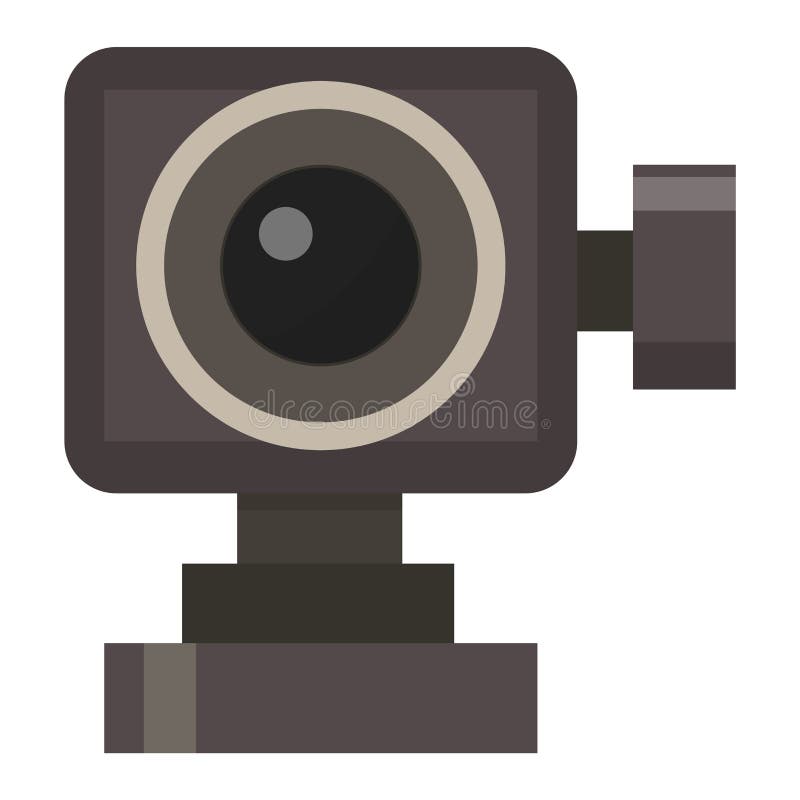 Digital flat photo camera stock vector. Illustration of creative - 78984638