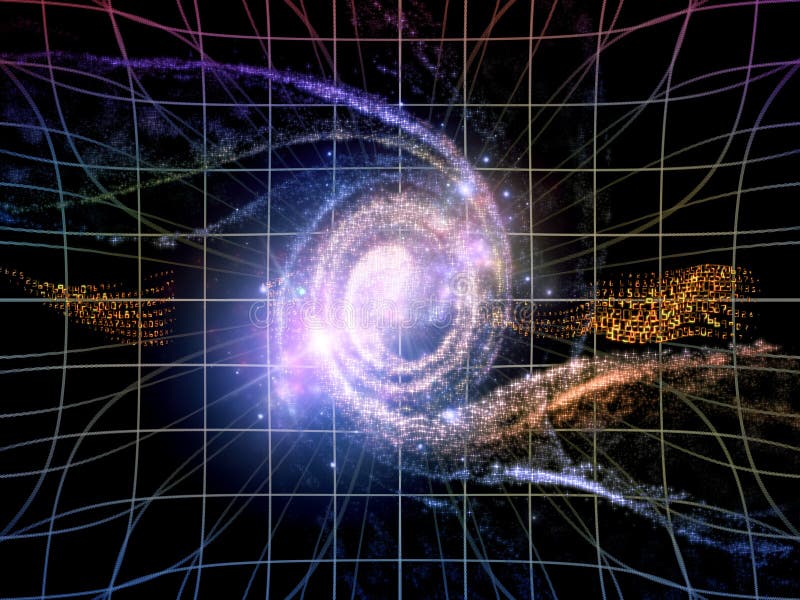 Digital Flow stock illustration. Illustration of composition - 198598575