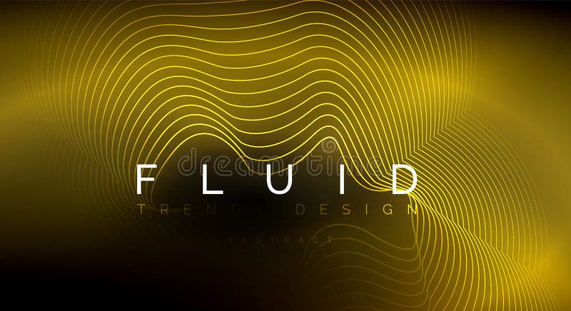 Digital Flowing Wave Particles Abstract Background Stock Vector ...