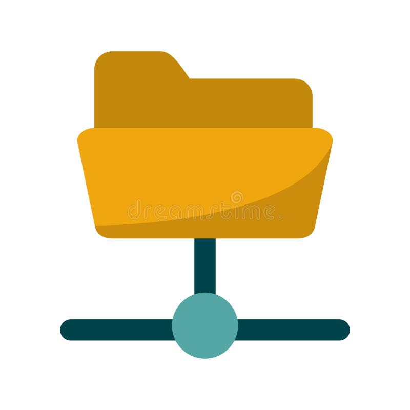 Digital folder technology stock vector. Illustration of paper - 137832140