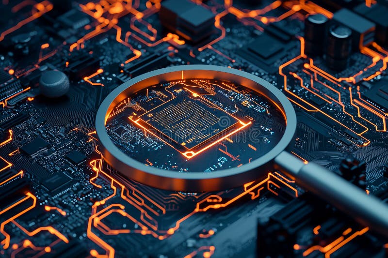 Pc Board Inspection Stock Illustrations – 14 Pc Board Inspection Stock ...