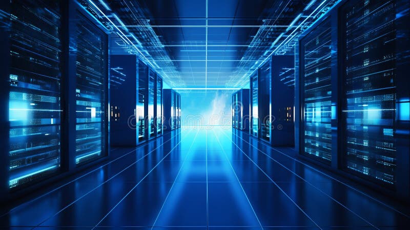 Digital Fortress: the Pulse of a Modern Data Center. Generative Ai ...