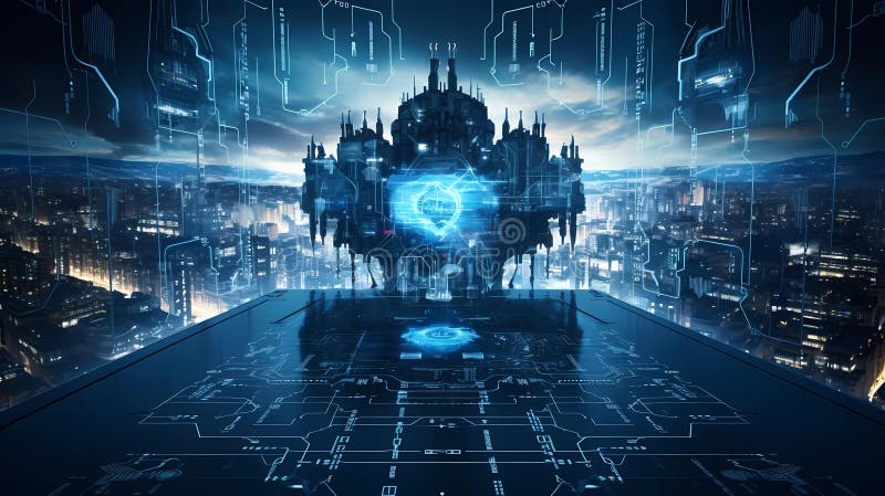 Digital Fortress: Safeguarding the Frontiers of Cybersecurity Stock ...