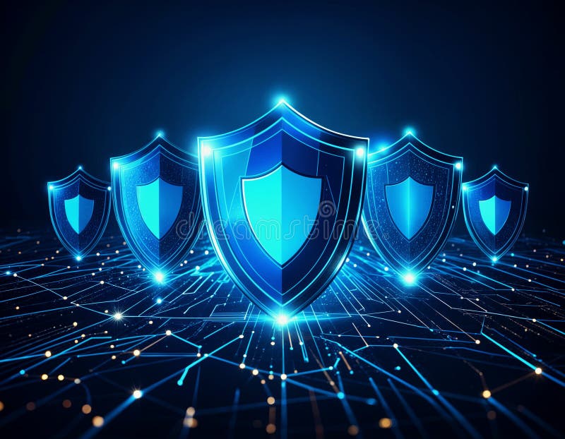 A Digital Fortress Safeguarding Information Cybersecurity Concept with ...