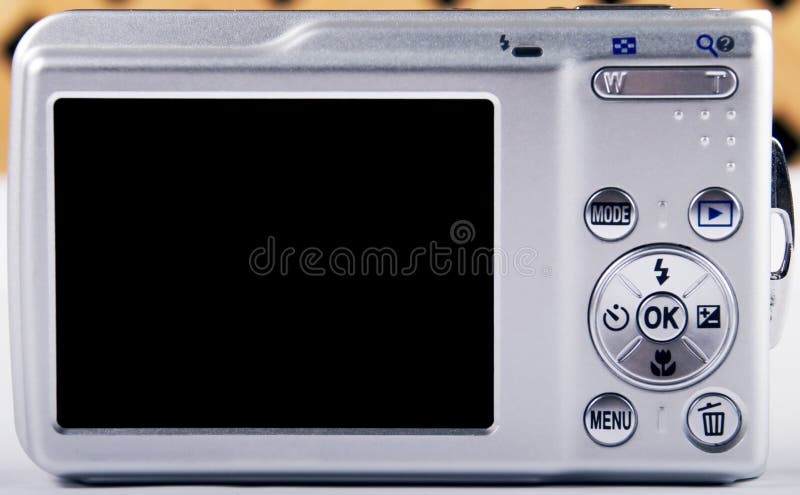 Digital-Fotokamera stockfoto. Bild von foto, fokus, medien - 6961534