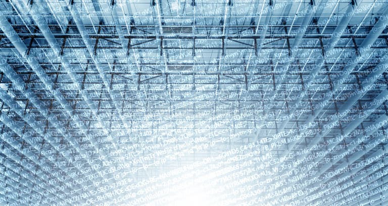 Digital Framework stock illustration. Illustration of array - 25884121