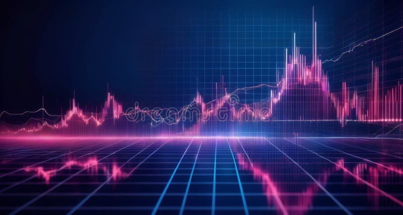 Digital Future - a Visual Representation of Data and Technology Stock ...