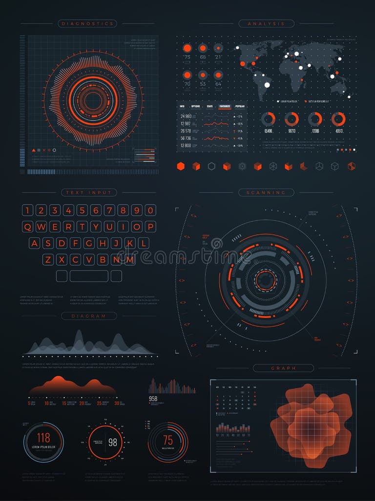Futuristic Graphs Stock Illustrations – 3,771 Futuristic Graphs Stock ...