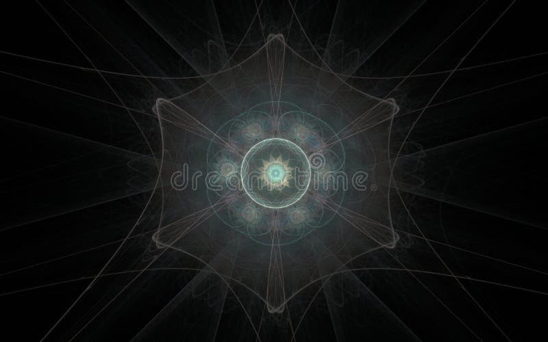 Digital Generated Image in the Form of Abstract Geometric Shapes of ...