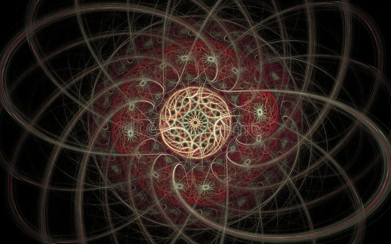 Digital Generated Image in the Form of Abstract Geometric Shapes of ...