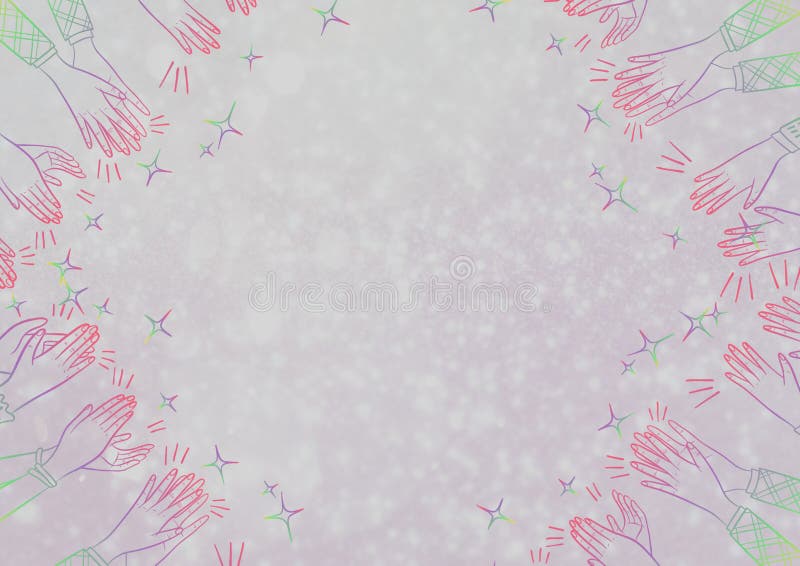 Hands Clapping Stars Stock Illustrations – 65 Hands Clapping Stars ...